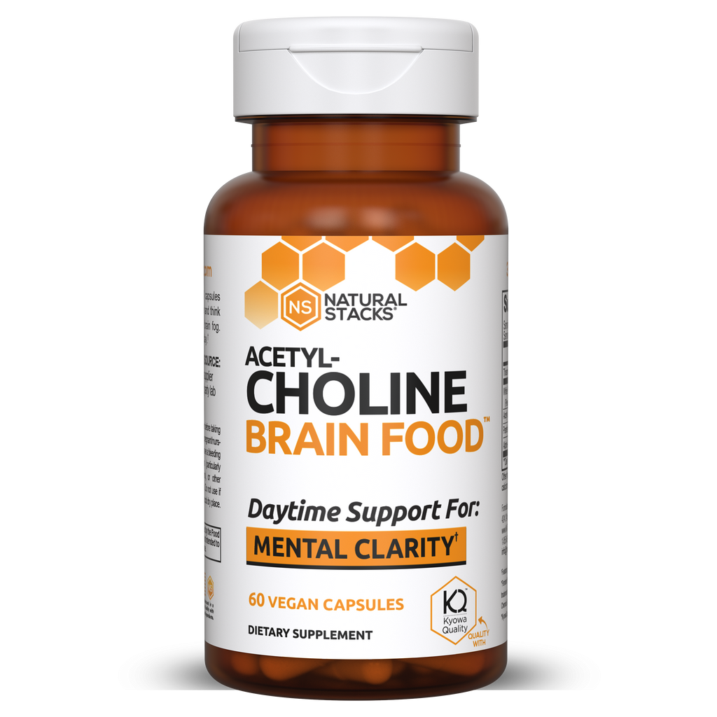 Acetylcholine Supplement - For Improved Mental Function - 60 ct.