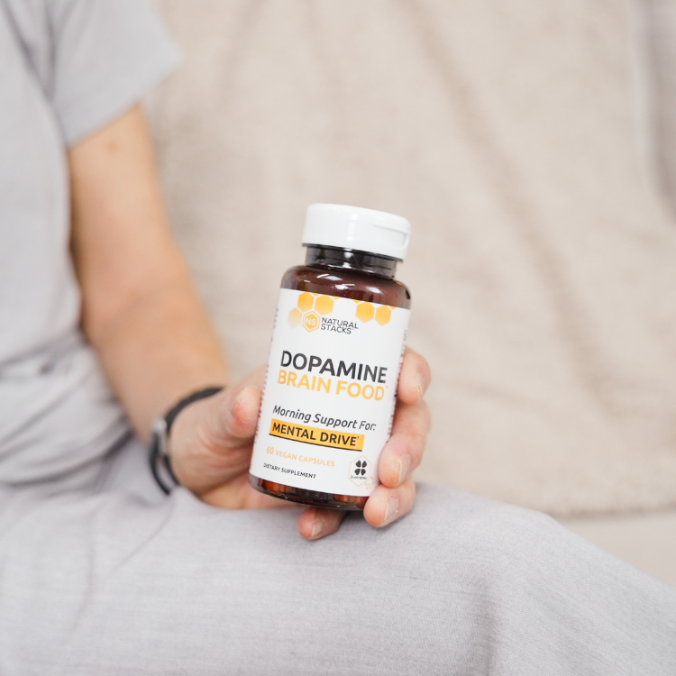 Dopamine Supplement - For Improved Motor Function and Mood - 60 ct.