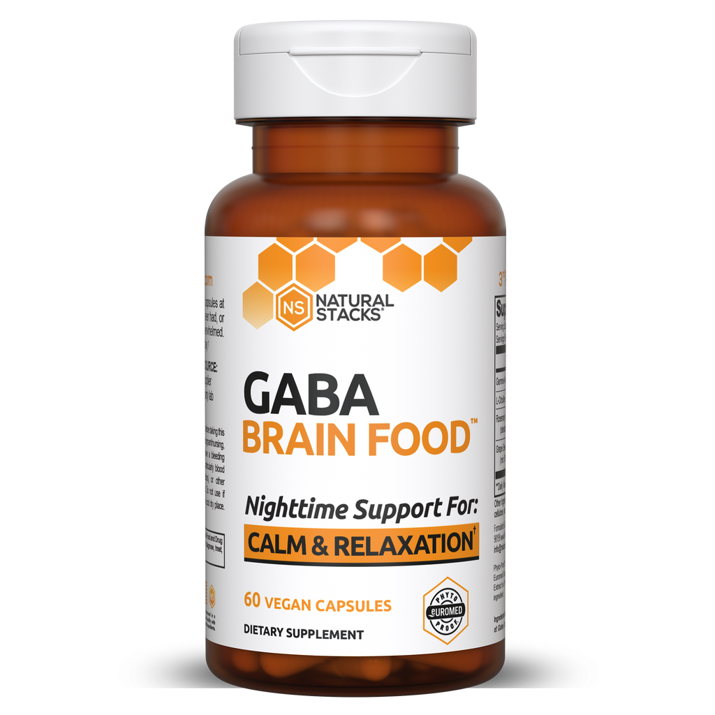 GABA Supplement - For Better Sleep and Relaxation - 60 Ct.