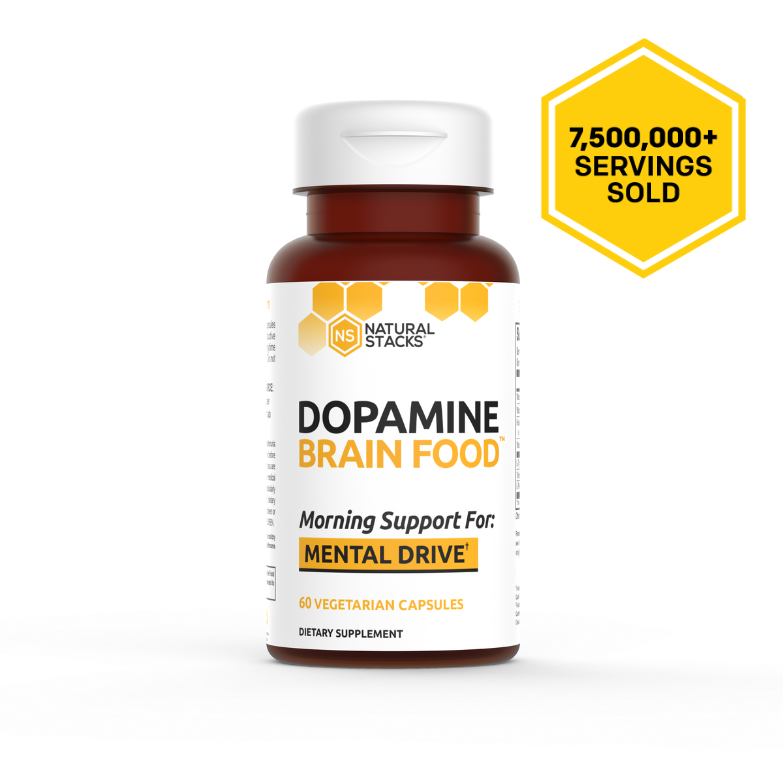 Dopamine Supplement - For Improved Motor Function and Mood - 60 ct.
