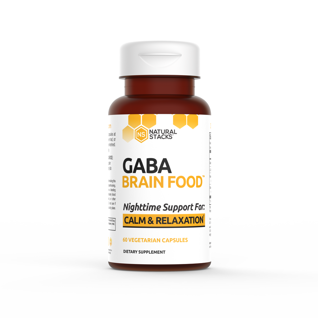 GABA Supplement - For Better Sleep and Relaxation - 60 Ct.